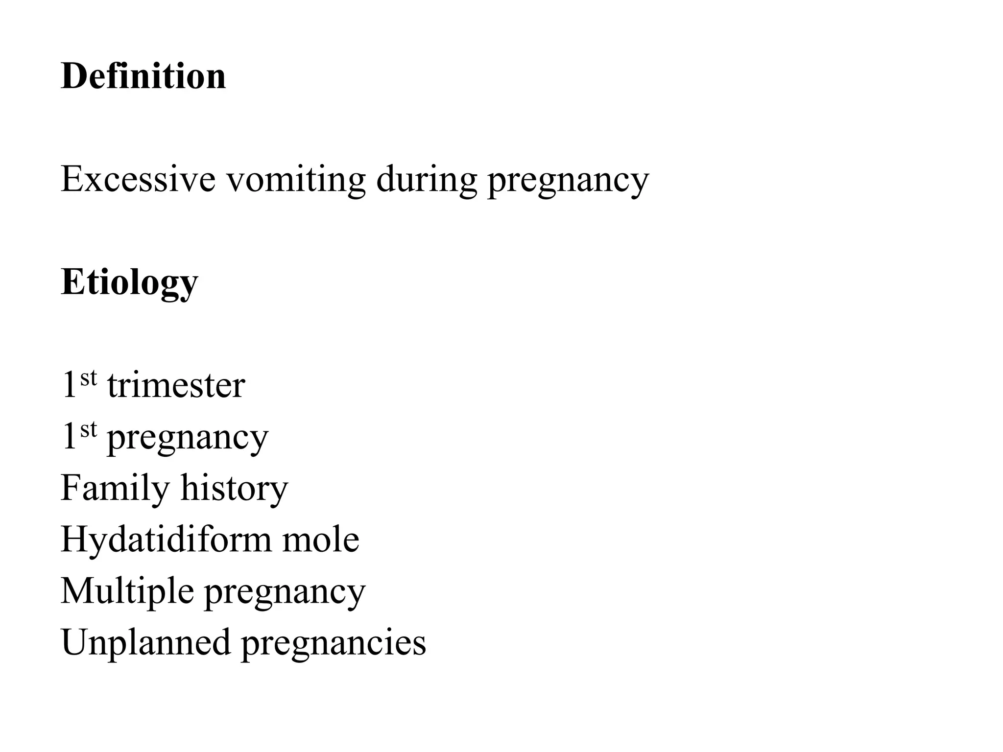 Hyper emesis gravidarum (2) | PPT