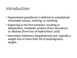 hyperemesis gravidarum final.pptx......... | PPT