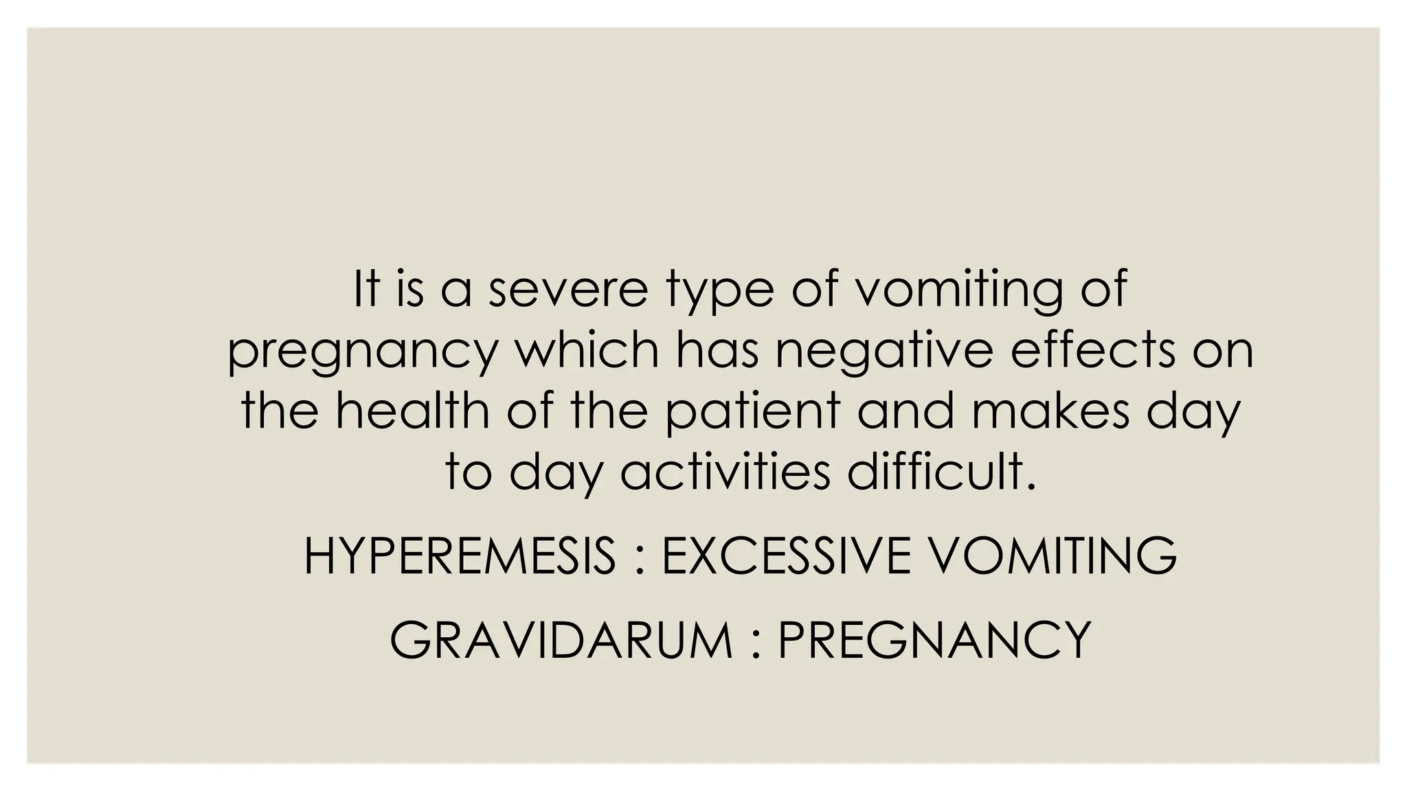 Hyperemesis gravidarum NEW.pptx pregnancy | PPTX