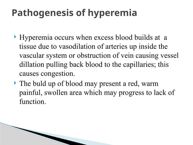 Hyperemia and Congestion.pptx ............ | PPTX