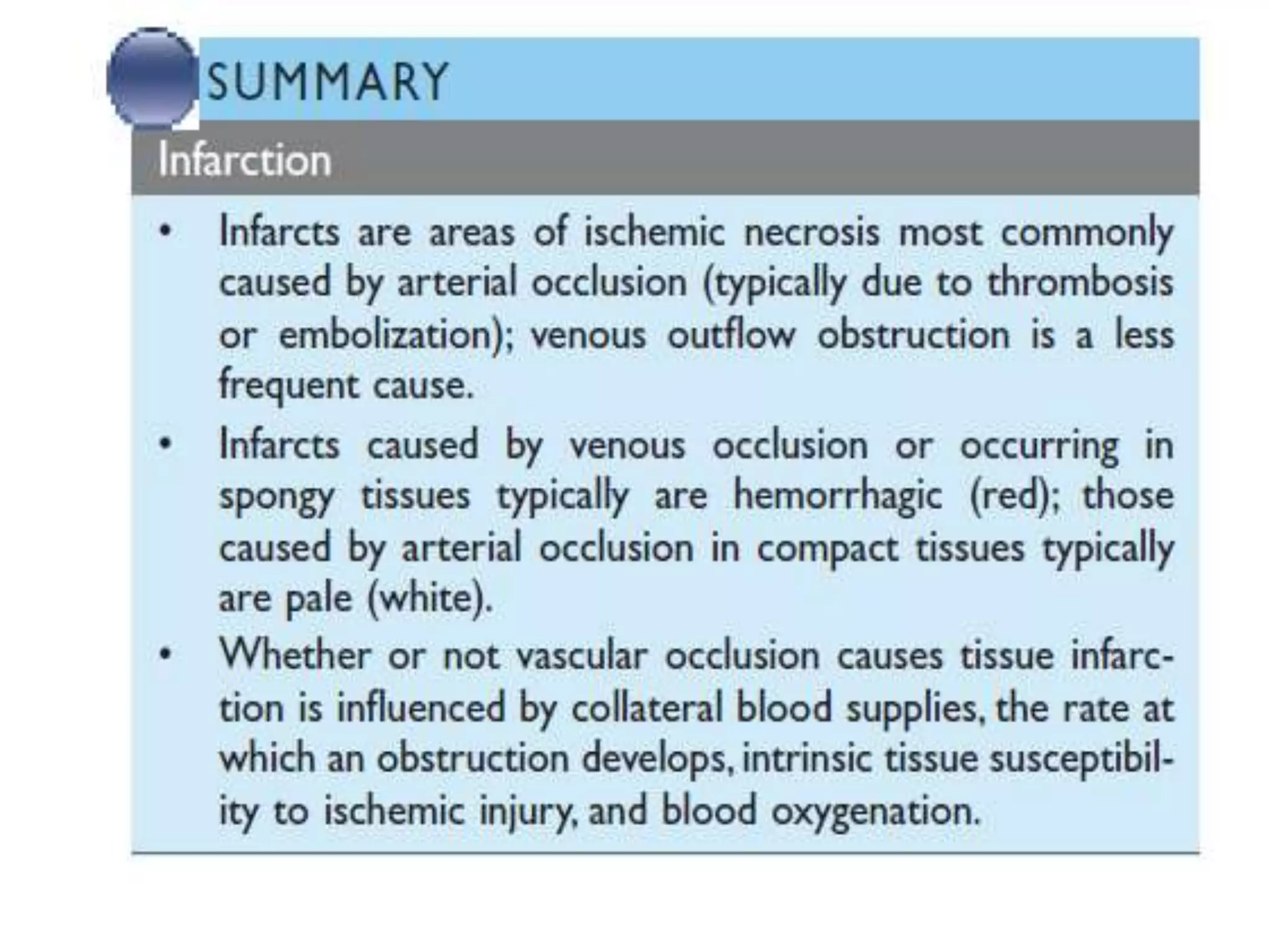 Hyperemia and infarction | PPTX
