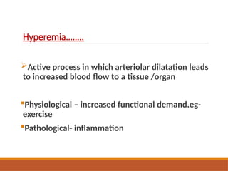 hyperemia,congestion,edema.SAS PPT.pptx mbbs | PPTX