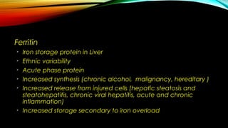Hyperferritinaemia | ODP
