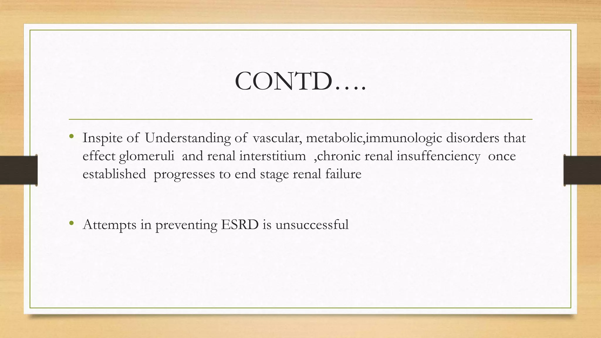 Hyperfiltration injury | PPTX