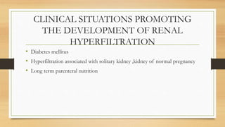 Hyperfiltration injury | PPTX