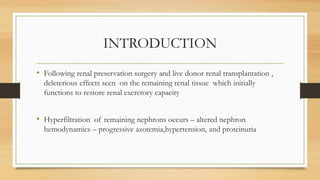 Hyperfiltration injury | PPTX