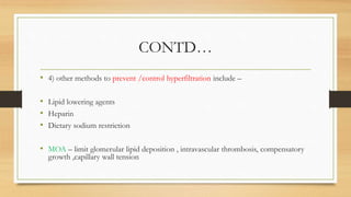 Hyperfiltration injury | PPTX