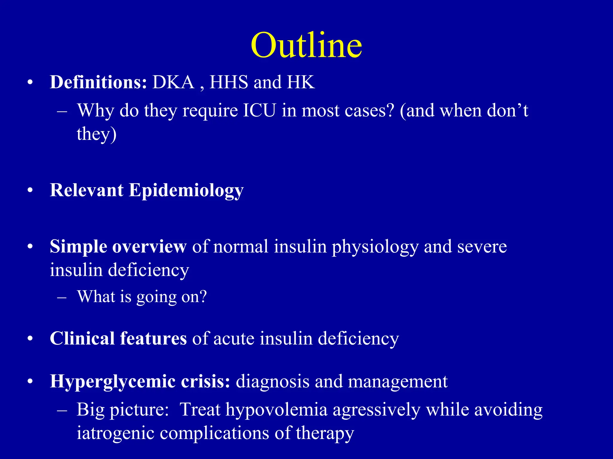 Hyperglycemia , insulin, hyperglycemic emergencies | PPT | Diabetes ...