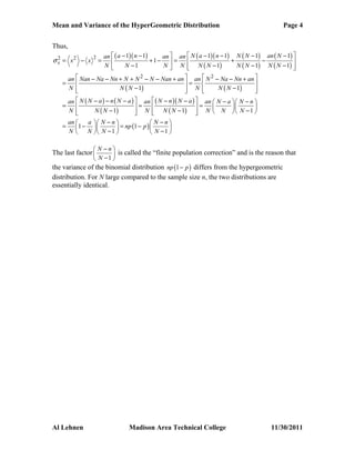 Hypergdistribution | PDF