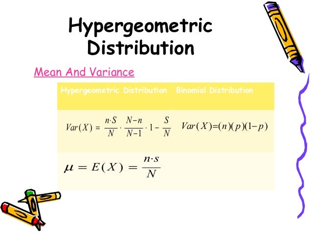 Hypergeometric Distribution hypergeometric-distribution
