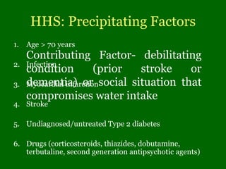 Hyperglycaemic emergencies in Diabetes mellitus | PPTX