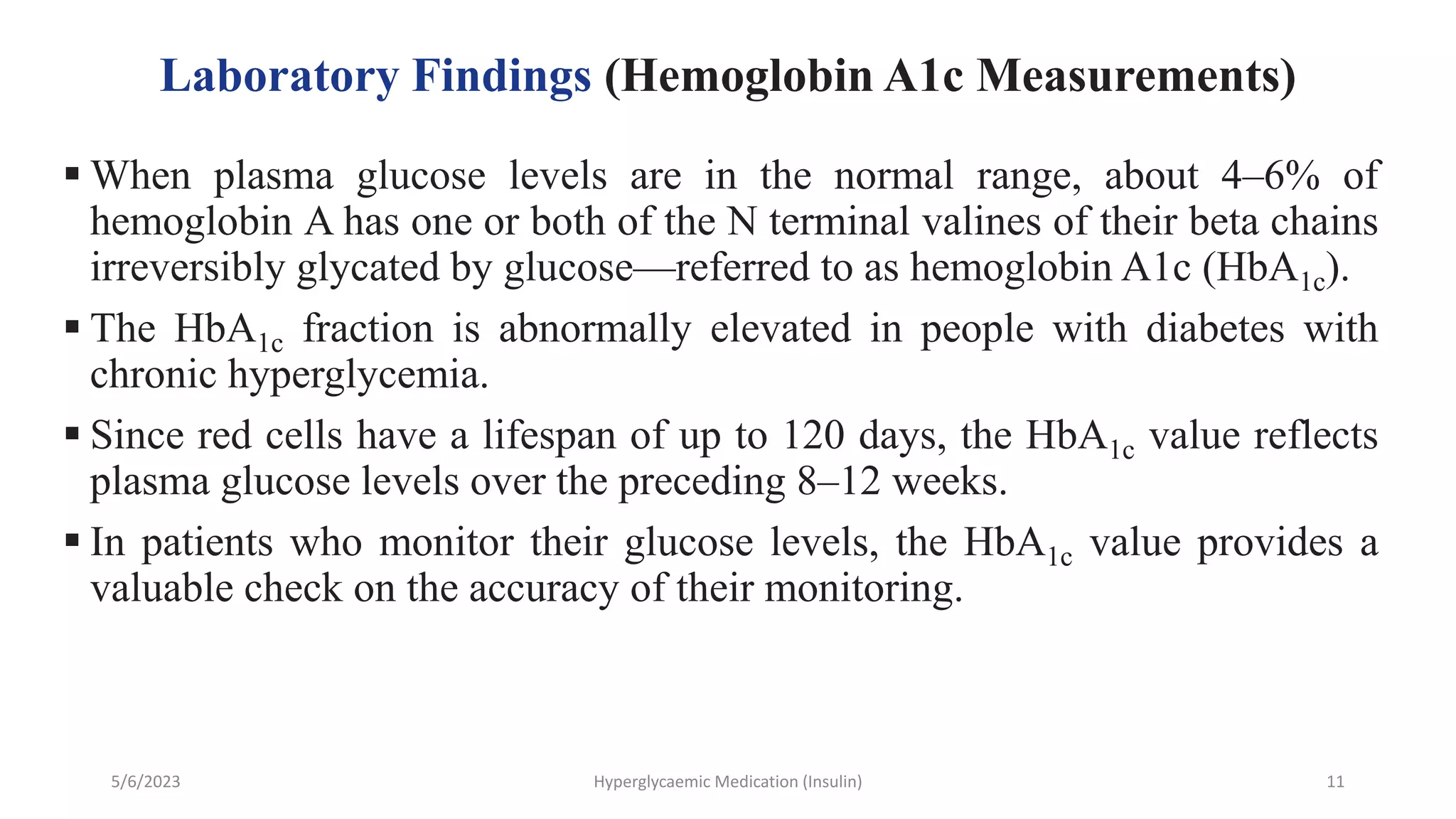 Hyperglycaemic Medication (Insulin).pptx