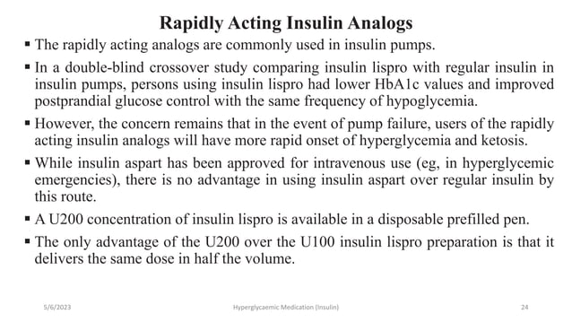 Hyperglycaemic Medication (Insulin).pptx