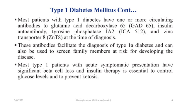 Hyperglycaemic Medication (Insulin).pptx
