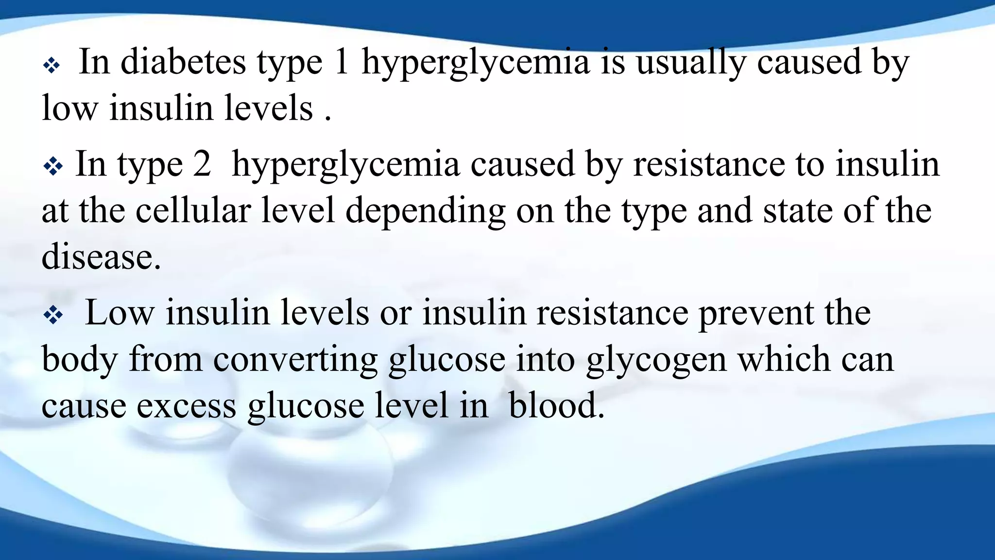 Hyperglycemia | PPTX