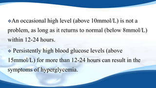 Hyperglycemia | PPTX