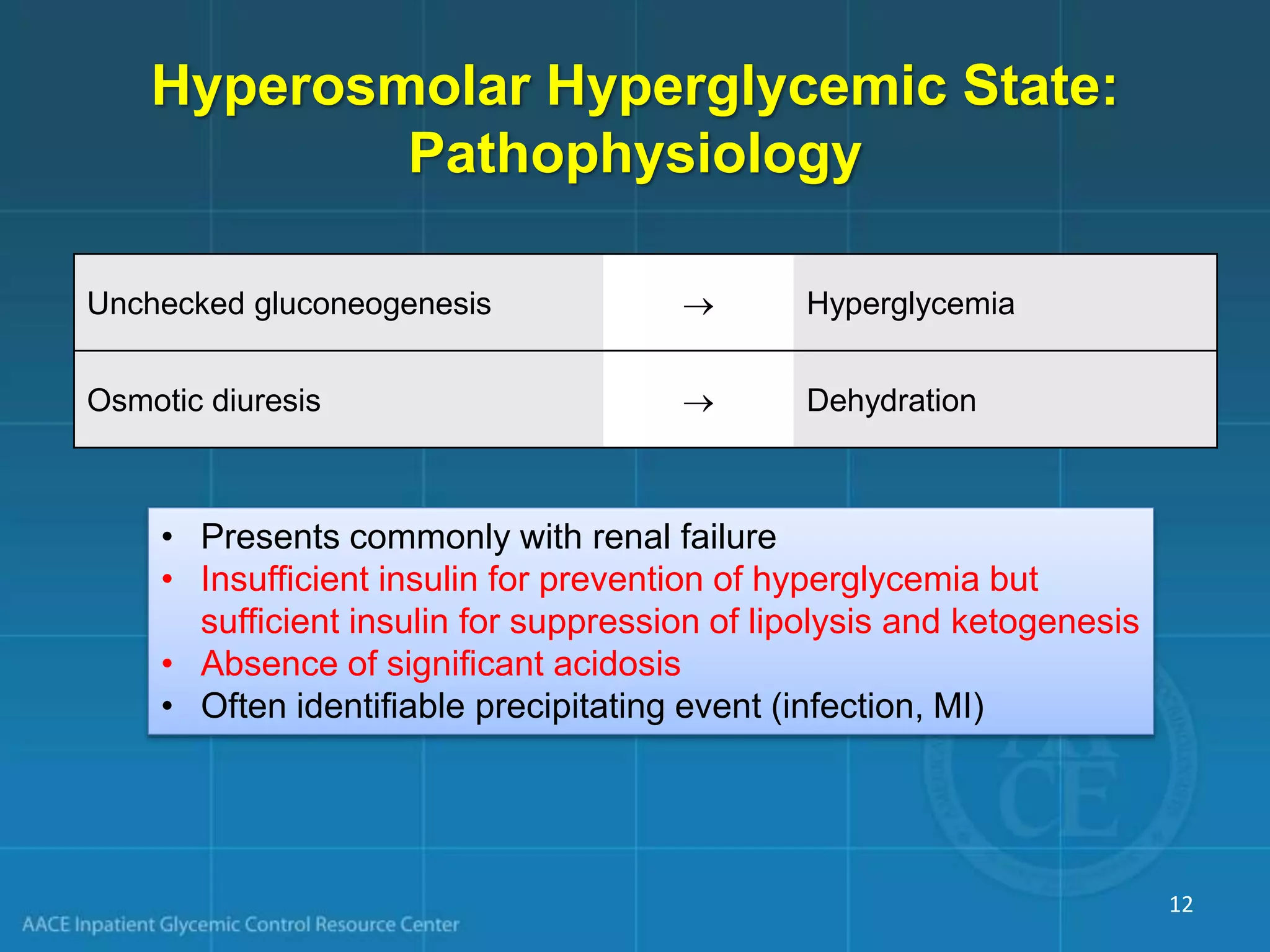 Hyperglycemic emergencies | PPTX