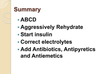 Hyperglycemic hyperosmolar state hhs | PPTX