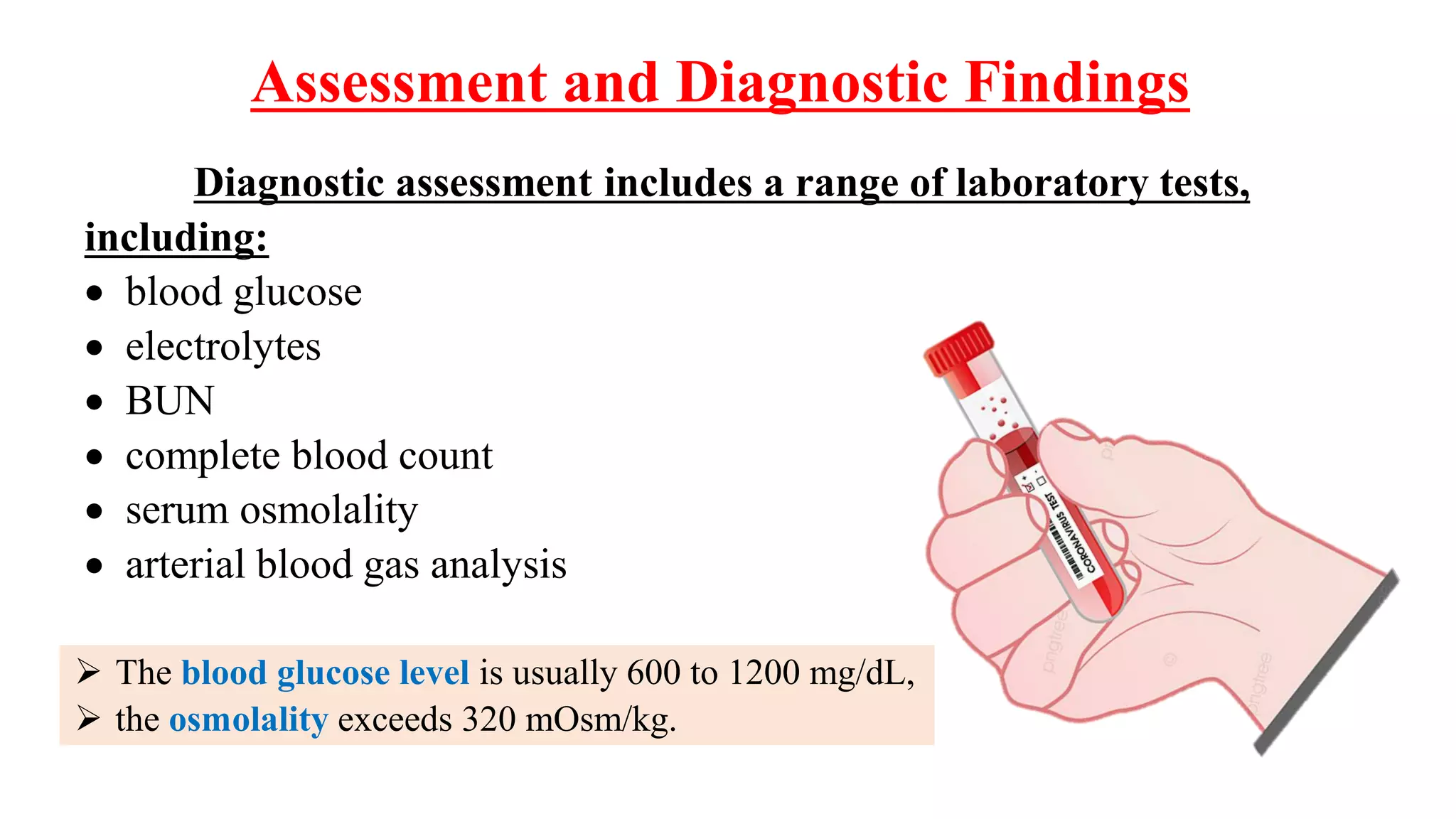 Hyperglycemic hyperosmolar syndrome for nursing | PDF