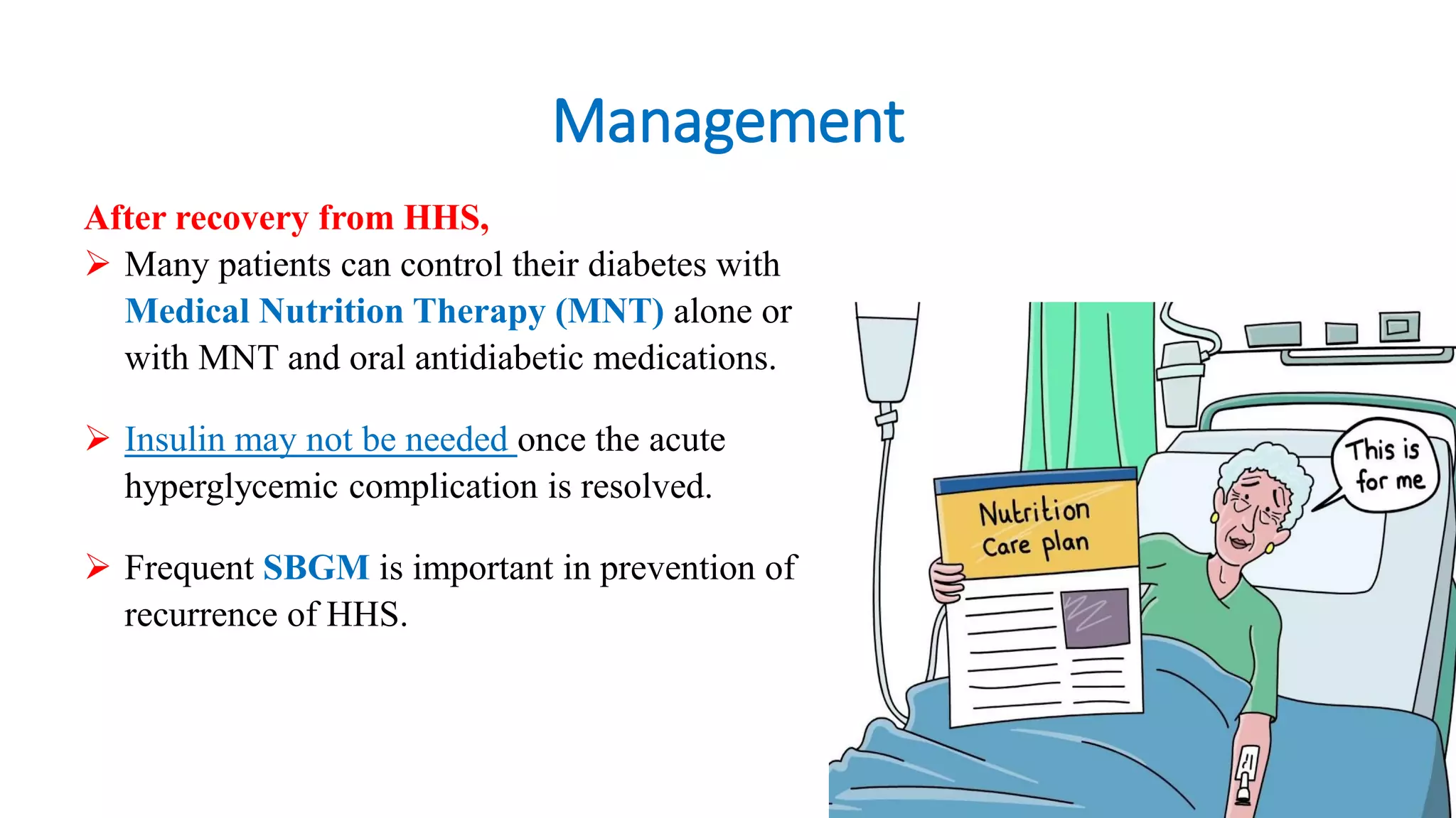 Hyperglycemic hyperosmolar syndrome for nursing | PDF