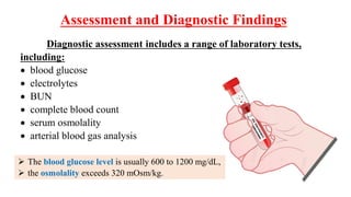 Hyperglycemic hyperosmolar syndrome for nursing | PDF