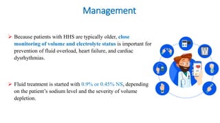 Hyperglycemic hyperosmolar syndrome for nursing | PDF