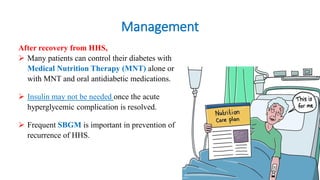 Hyperglycemic hyperosmolar syndrome for nursing | PDF