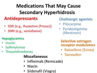Hyperhidrosis | PPTX