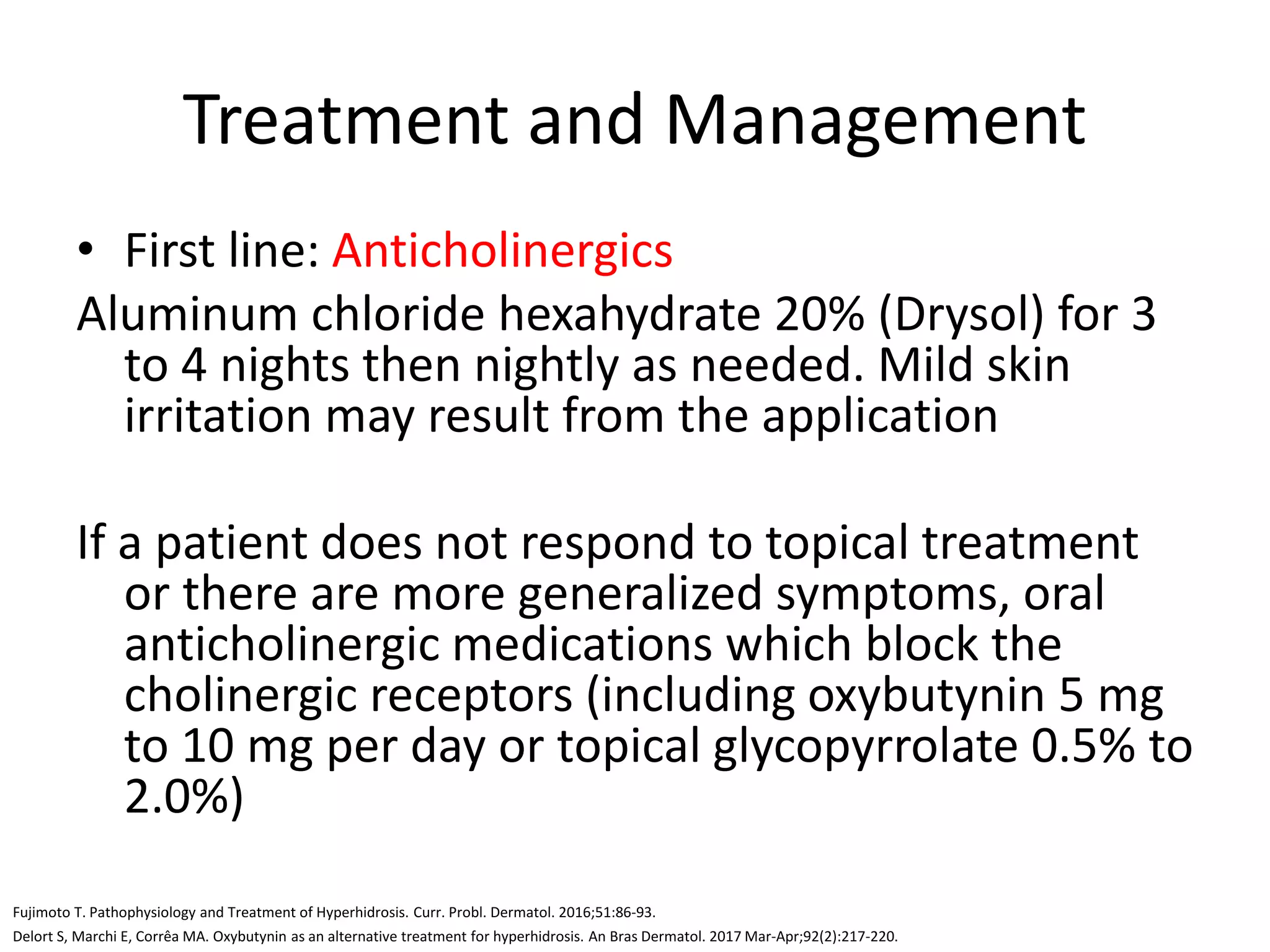 Hyperhidrosis | PPTX