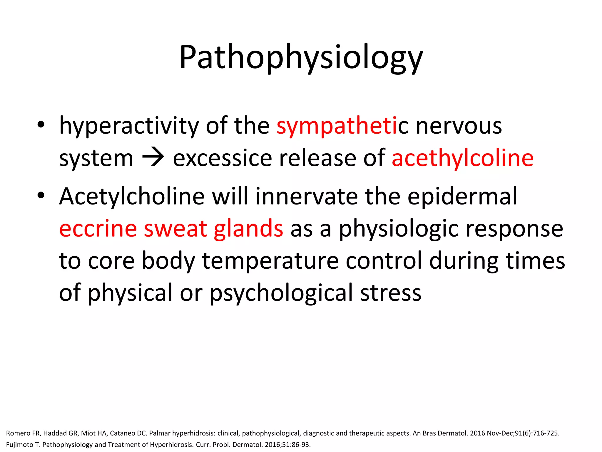 Hyperhidrosis | PPTX