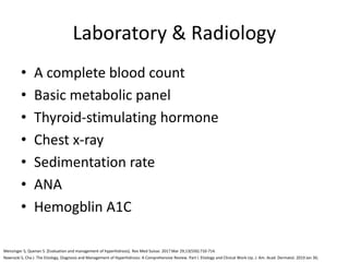 Hyperhidrosis | PPTX