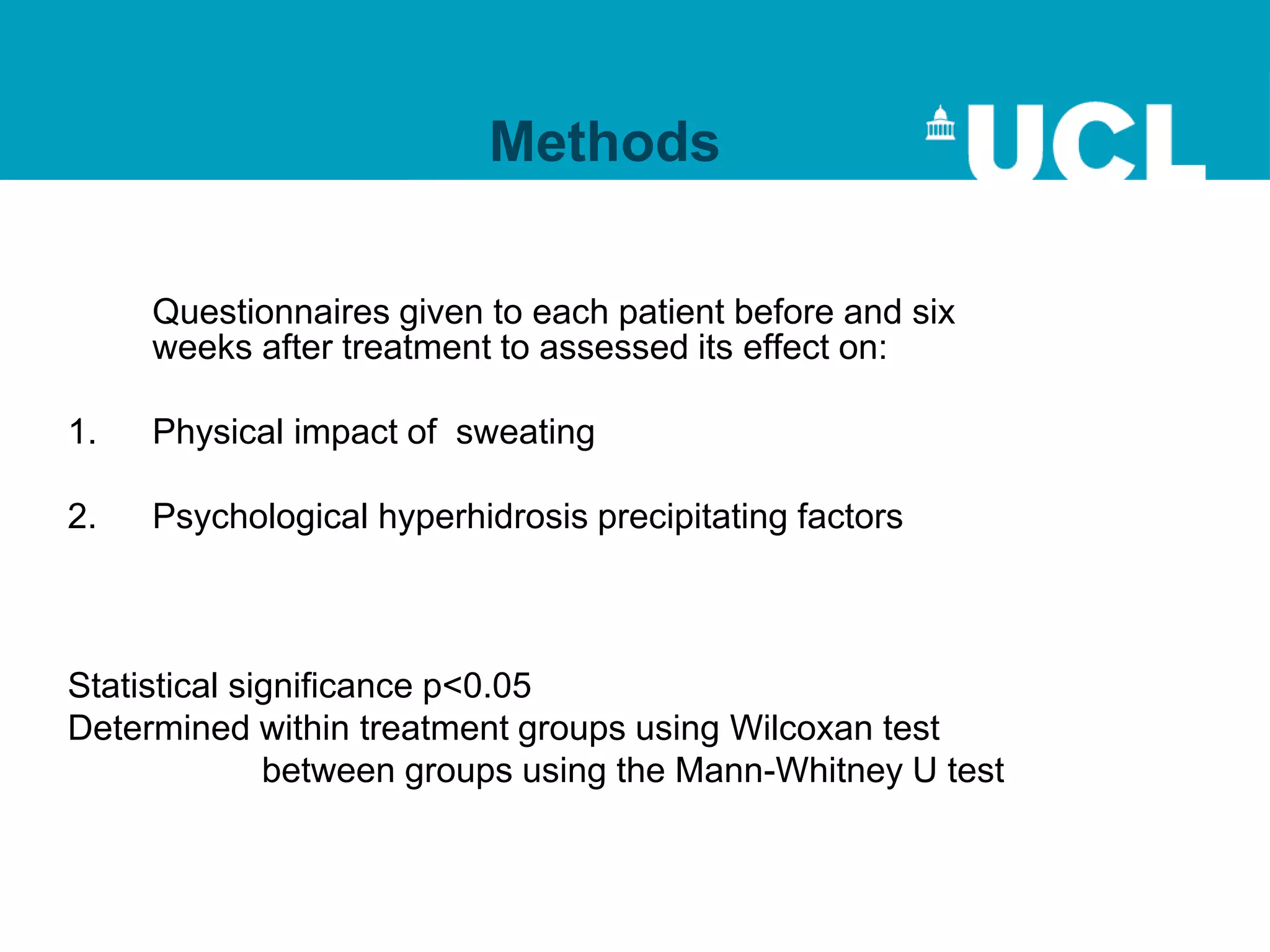 Hyperhidrosiss and retrodermal axillary curettage | PPT
