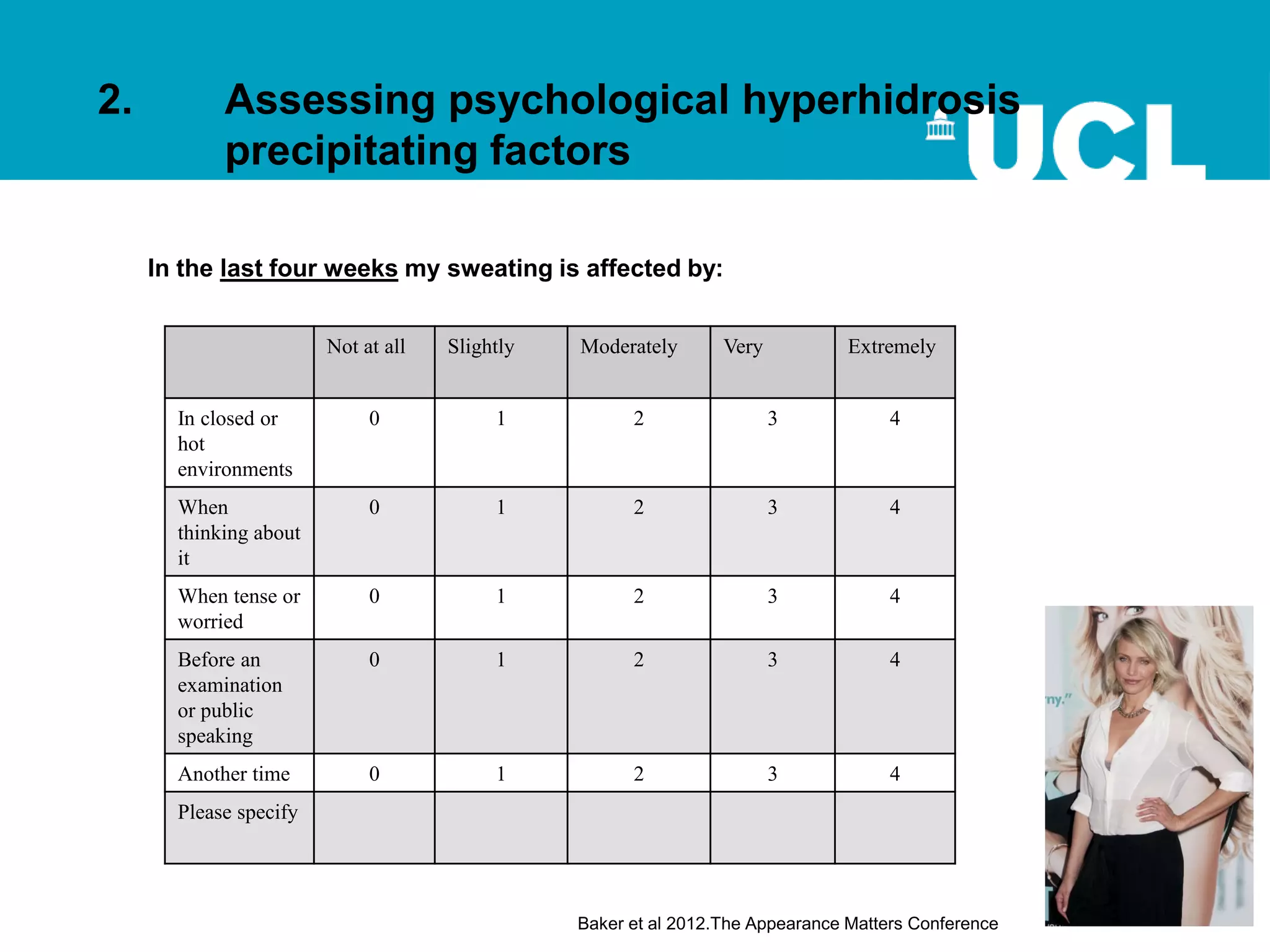 Hyperhidrosiss and retrodermal axillary curettage | PPT