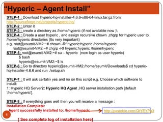 Hyperic HQ for Cloud Infrastructure Monitoring | PPT