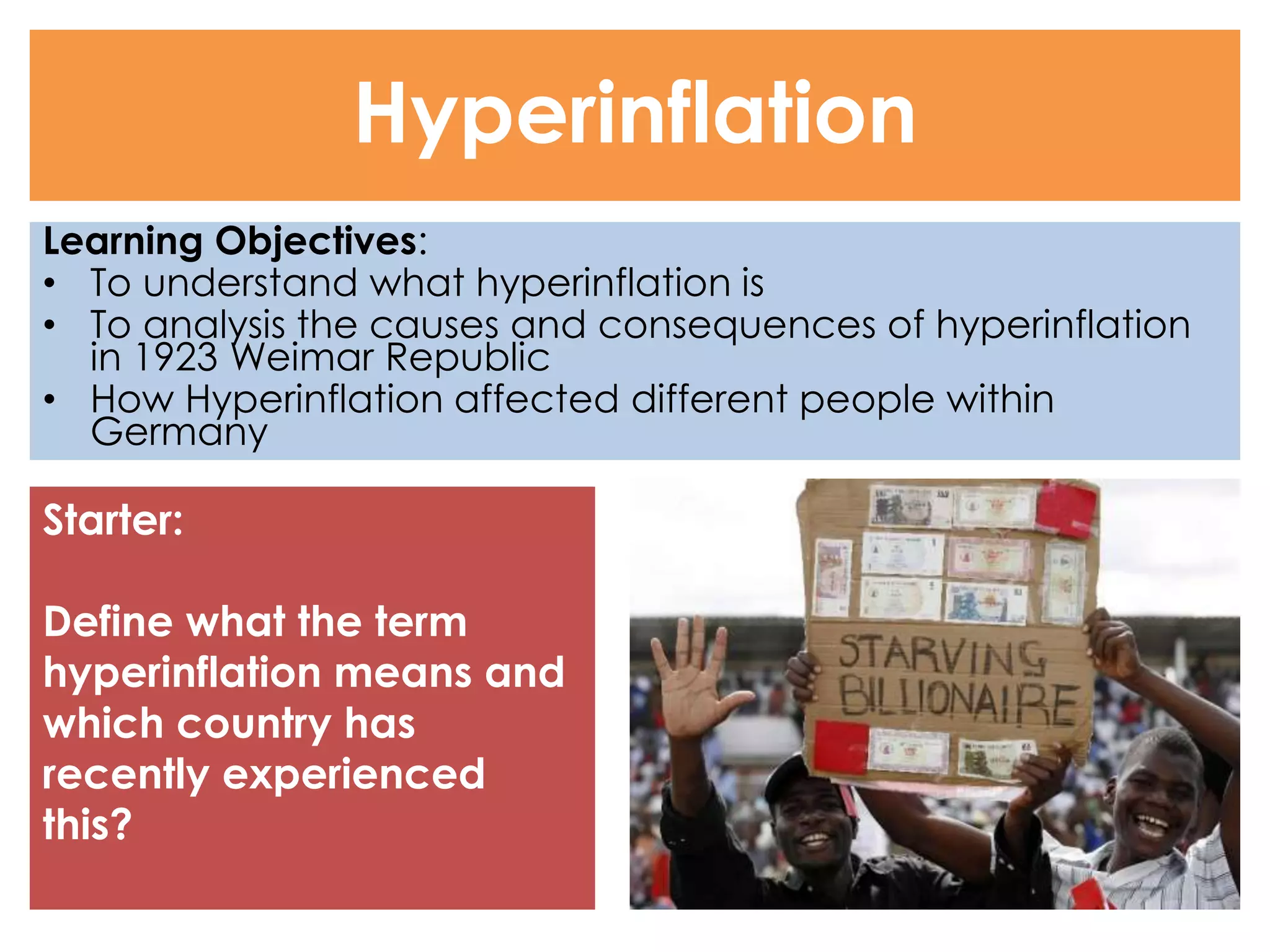 Hyperinflation | PPTX