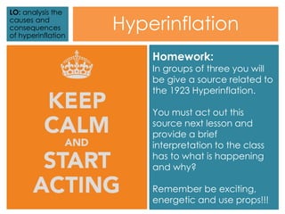 Hyperinflation | PPTX