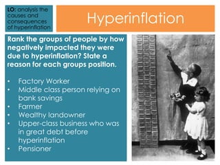 Hyperinflation | PPTX