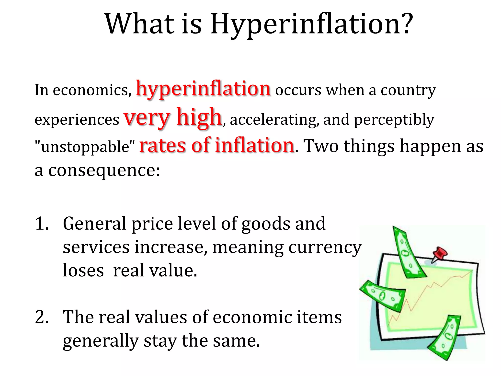 Hyperinflation in zimbabwe | PPTX
