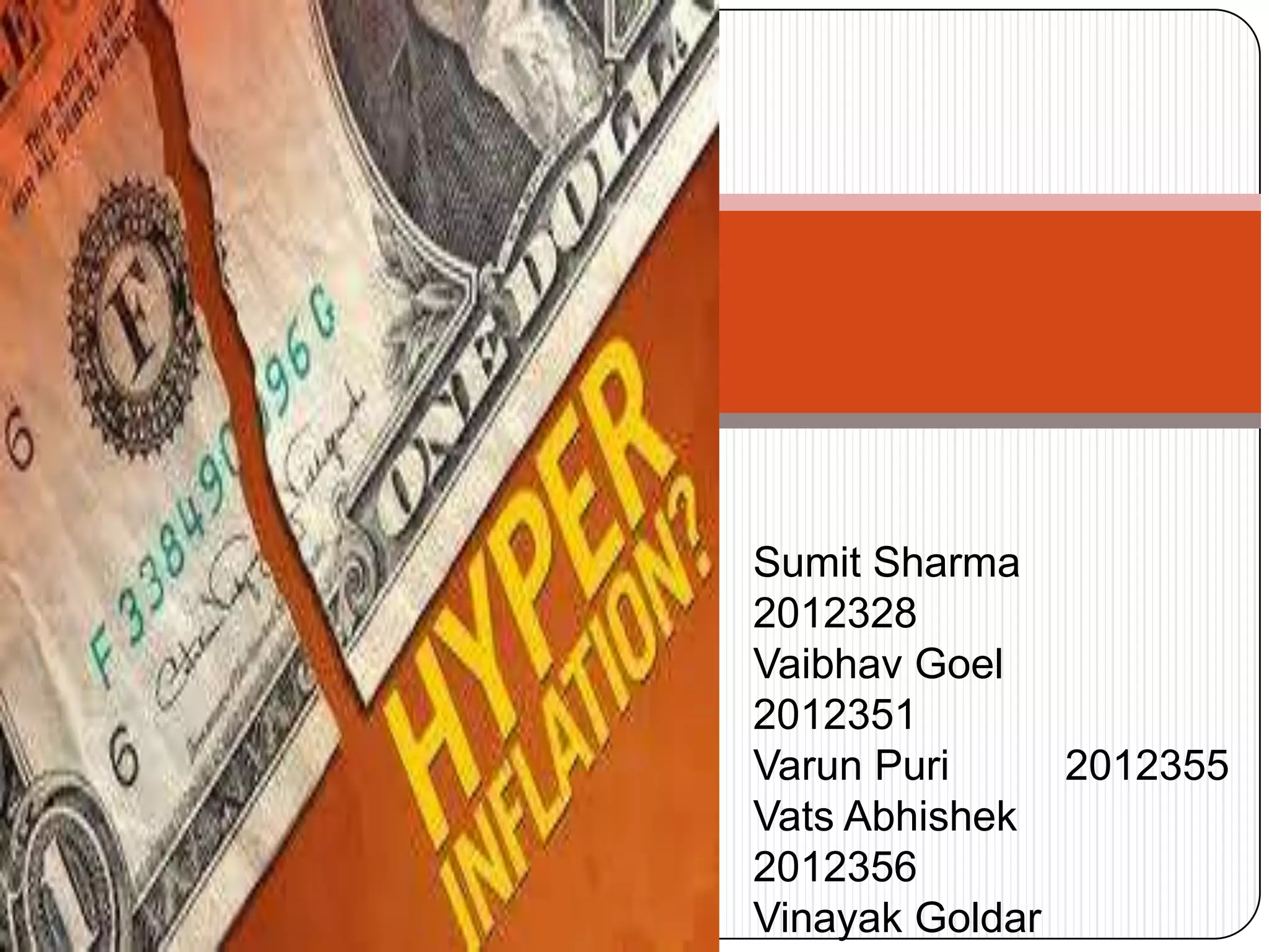 Hyperinflation theory | PPTX