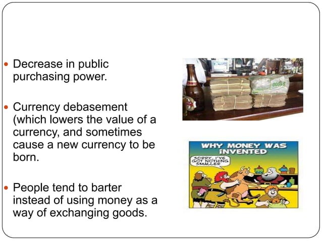 Hyperinflation theory | PPTX | Currencies | Economy