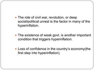 Hyperinflation theory | PPTX