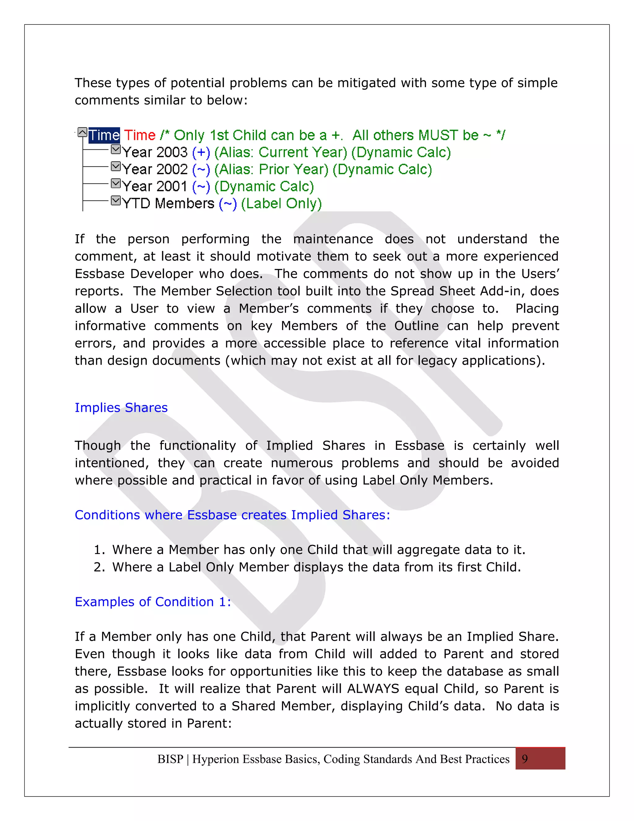 Hyperion essbase basics | DOC