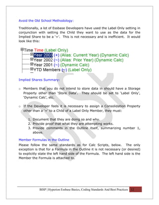 Hyperion essbase basics | DOC