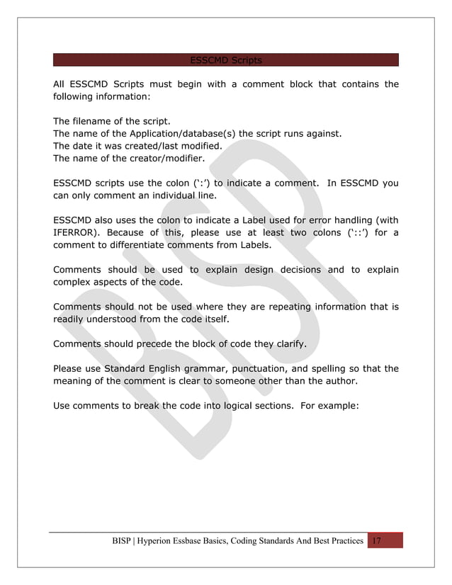 Hyperion essbase basics | DOC | Databases | Computer Software and Applications