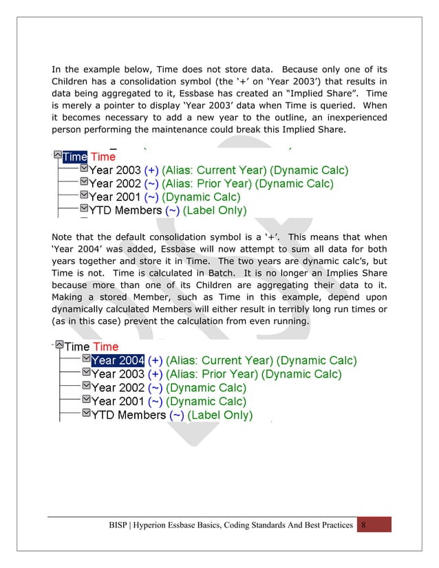 Hyperion essbase basics | DOC | Databases | Computer Software and Applications