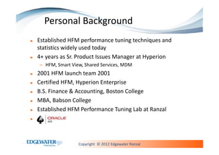 Hyperion Financial Management Application Design for Performance | PDF