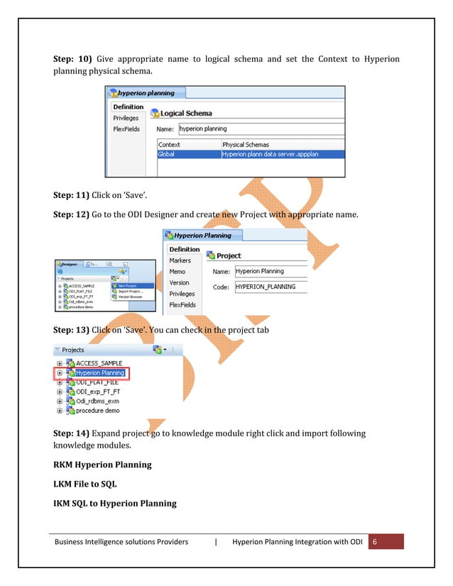 Hyperion planning integration with odi | PDF | Databases | Computer Software and Applications