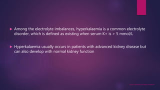 Hyperkalaemia 2020 | PPT