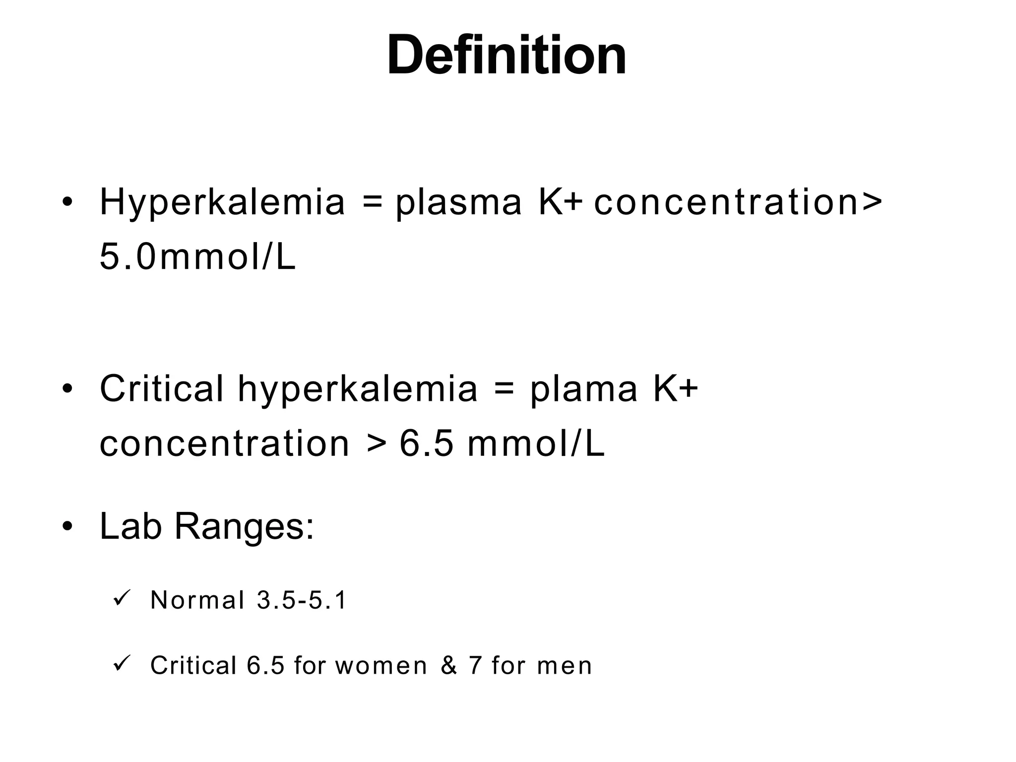 Approach to Hyperkaliemia | PPTX