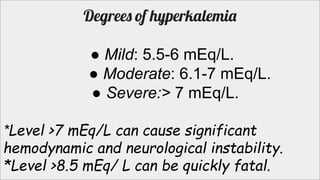 Hyperkalemia - An overview : Causes and management | PDF
